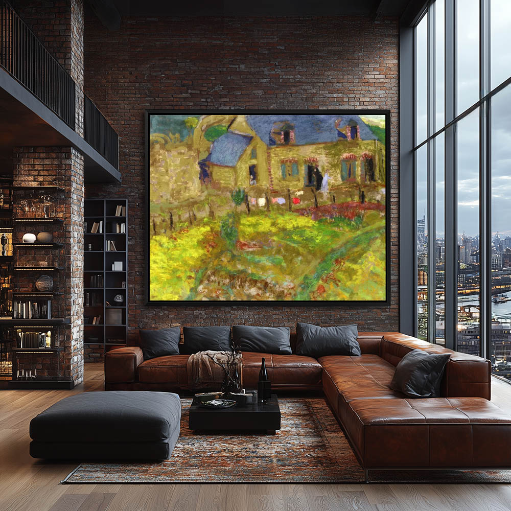 Breton house, Saint-Jaco – Great Canvas Arts