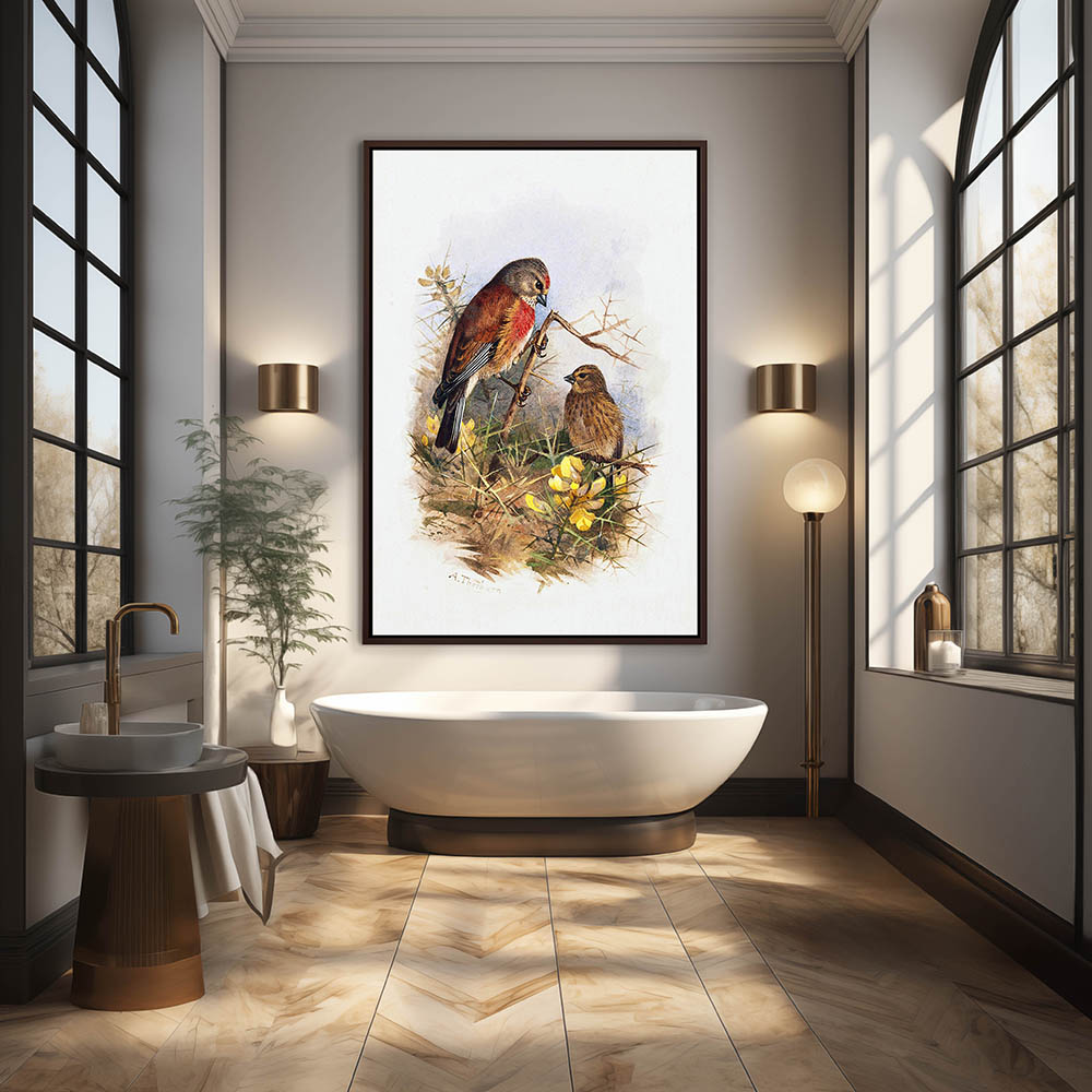 Brown Linnet – Great Canvas Arts