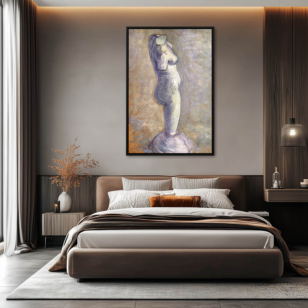 Plaster Cast of a Womans Torso – Great Canvas Arts