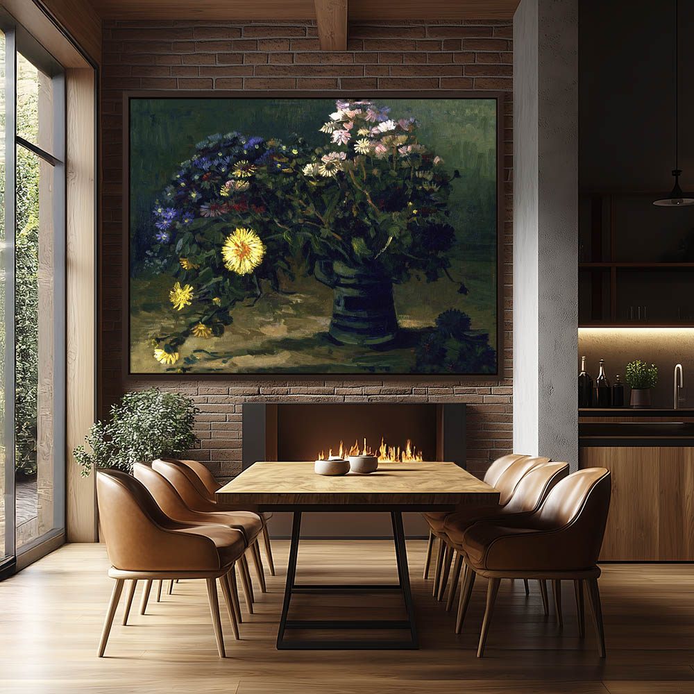 Still Life with a Bouquet of Daises – Great Canvas Arts