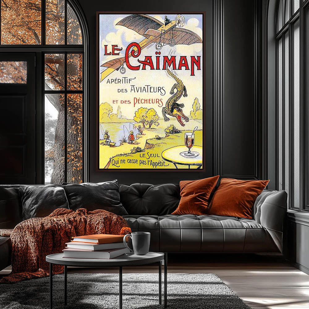 Le Caiman Aperitif Advertising Poster – Great Canvas Arts