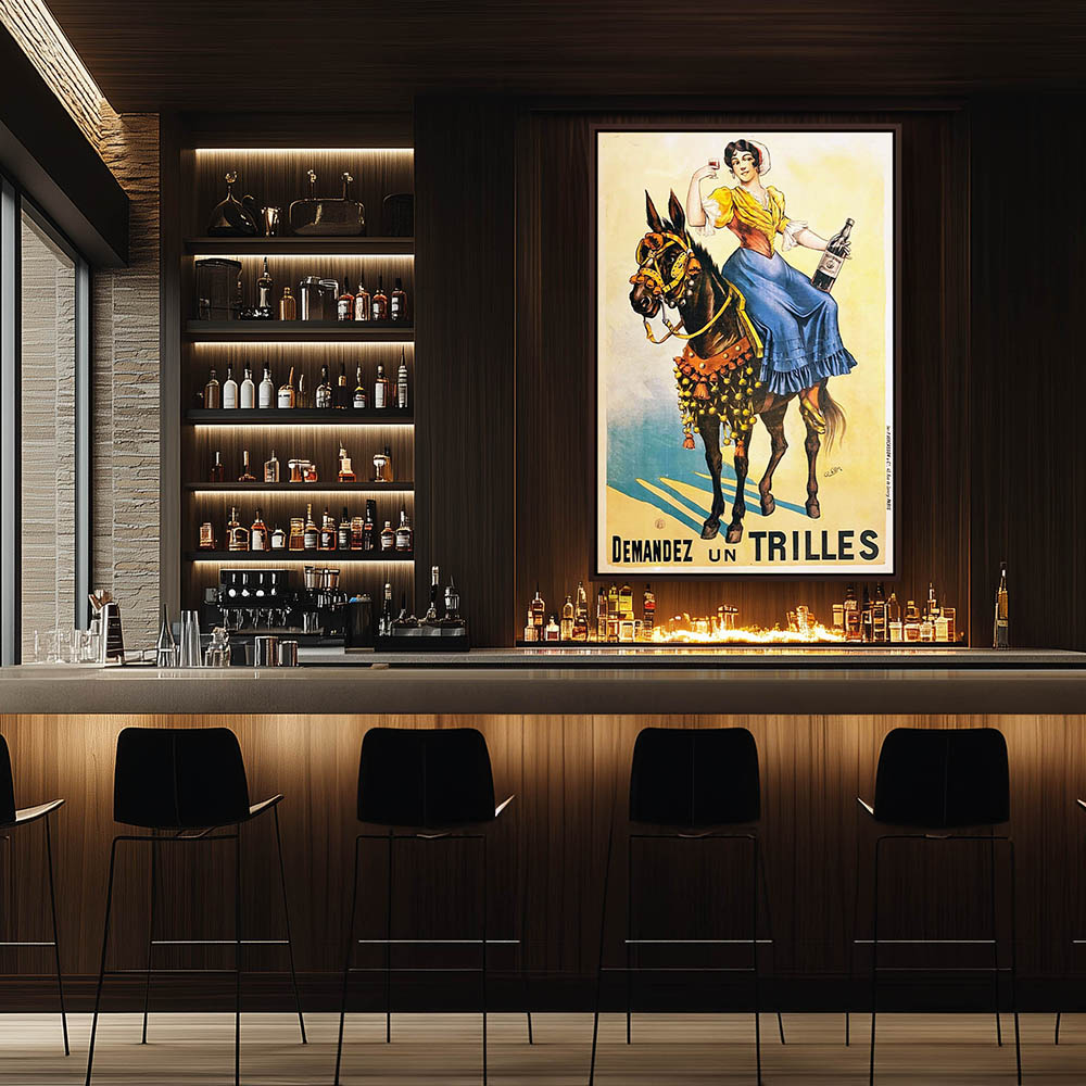 Liquor Advertising Poster – Great Canvas Arts