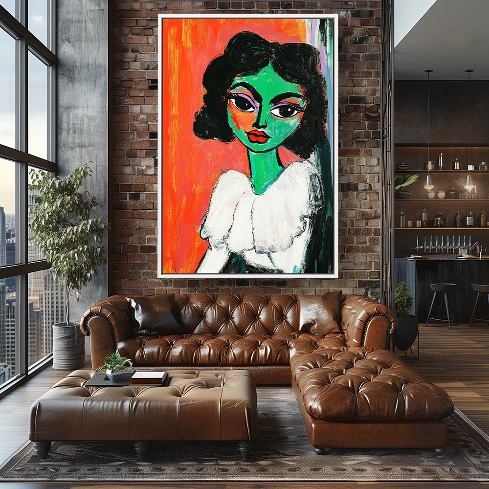 The Green Lady – Great Canvas Arts