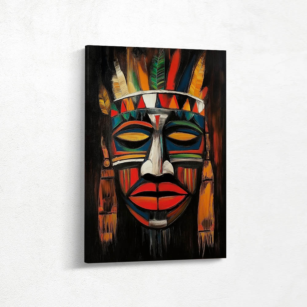 Faces of the Forgotten Mask – Great Canvas Arts