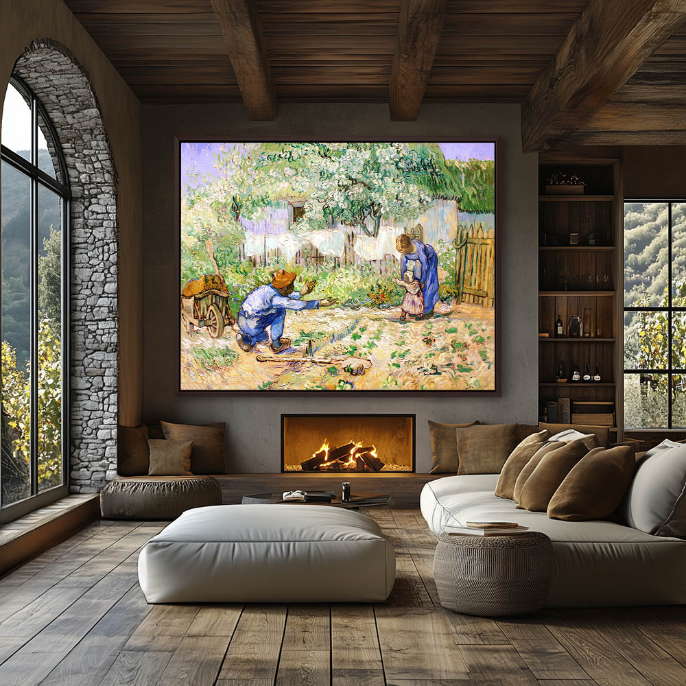 First Steps after Millet – Great Canvas Arts