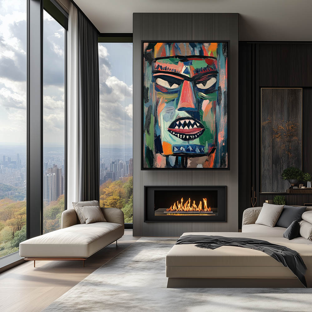 The War Face Mask – Great Canvas Arts