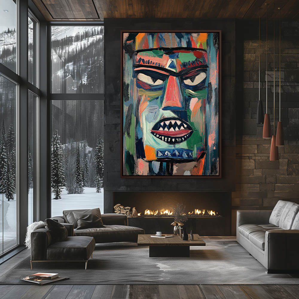 The War Face Mask – Great Canvas Arts