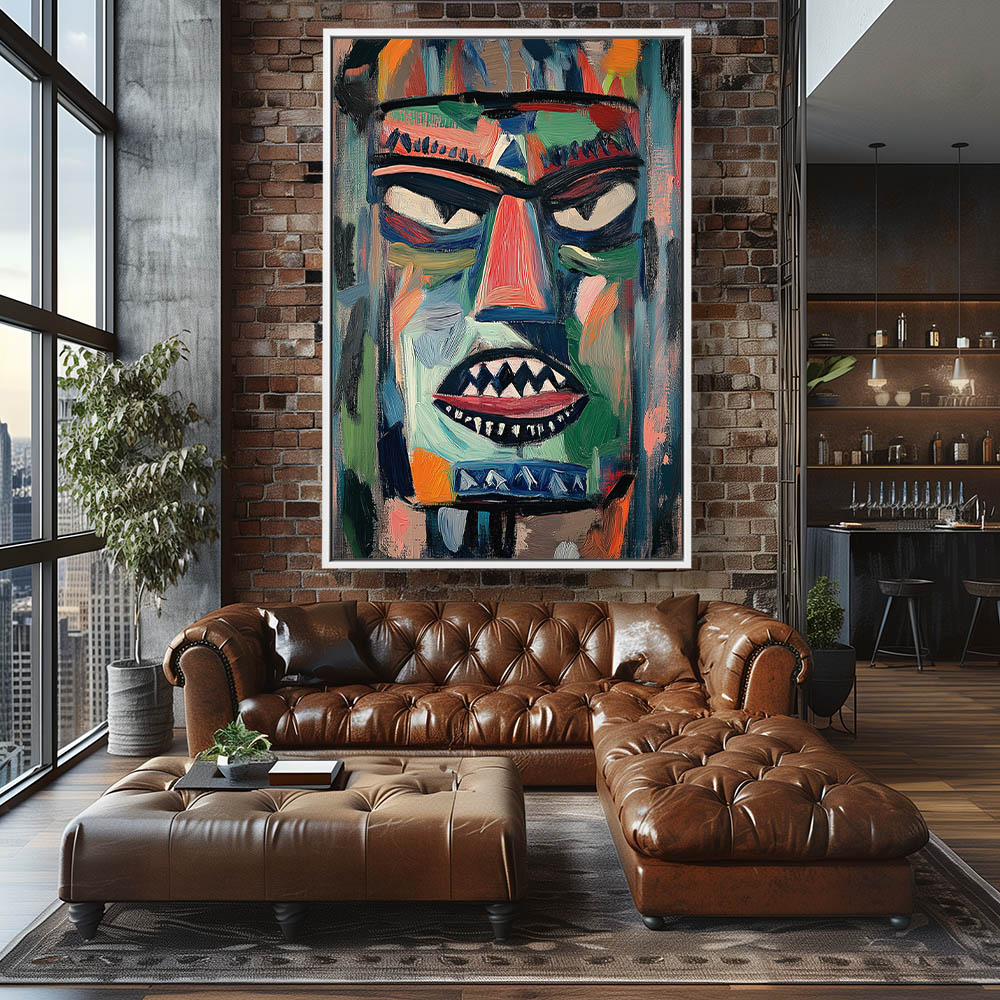 The War Face Mask – Great Canvas Arts
