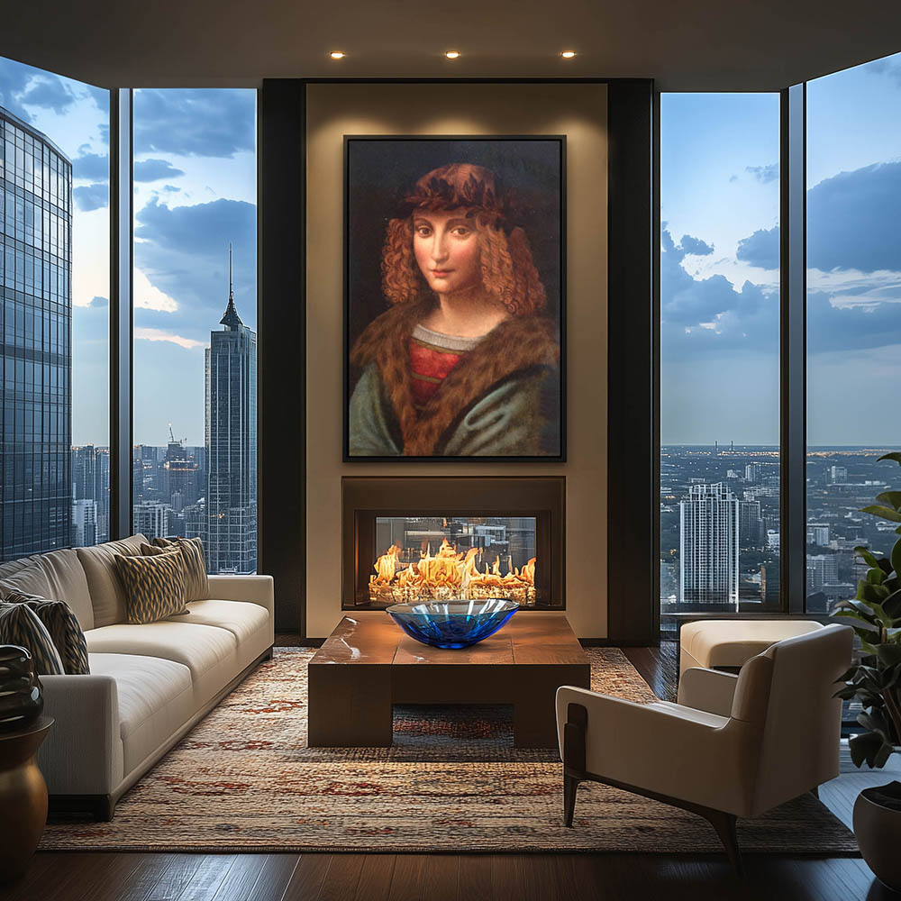 Portrait of Gian Giacomo Caprotti – Great Canvas Arts