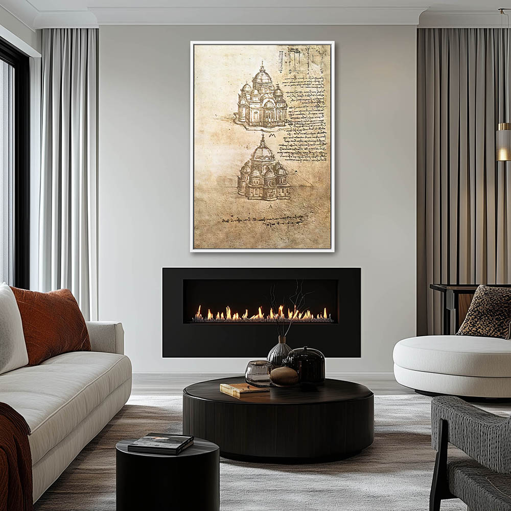 Studies of the Central Plan Building – Great Canvas Arts