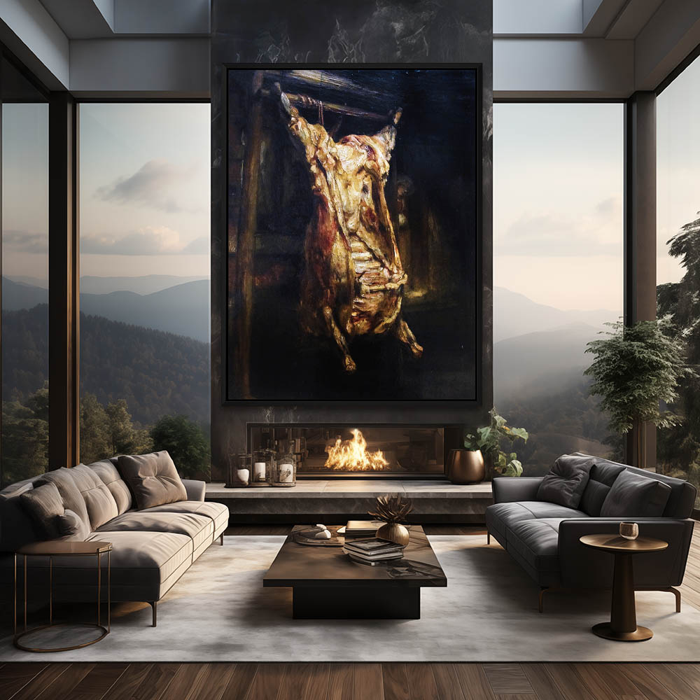 A Slaughtered OX – Great Canvas Arts