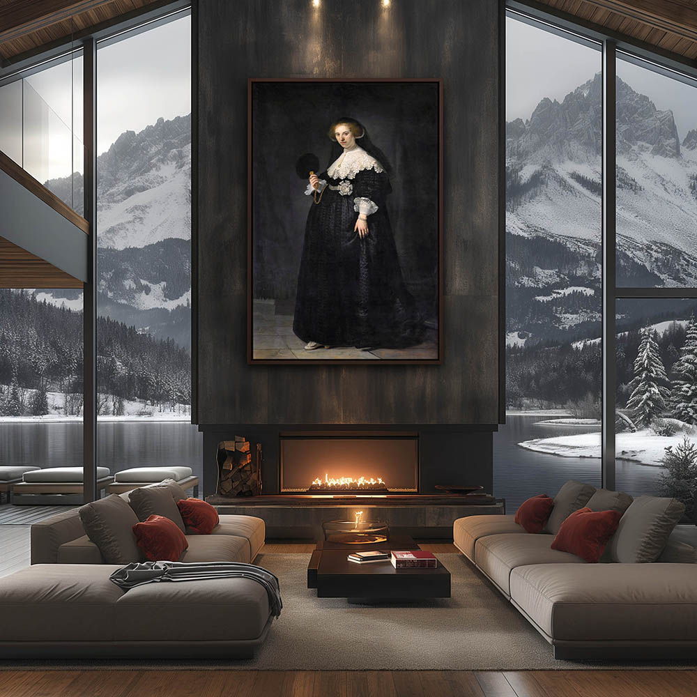 Portrait of Oopjen Coppit – Great Canvas Arts