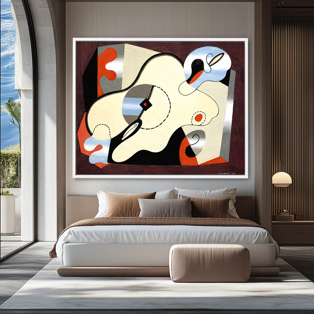 Abstract Composition (Reclining Woman) – Great Canvas Arts