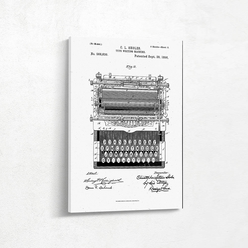 Type Writing Machine – Great Canvas Arts