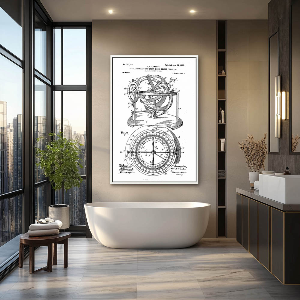 Stellar Compass and Great Course Projector – Great Canvas Arts