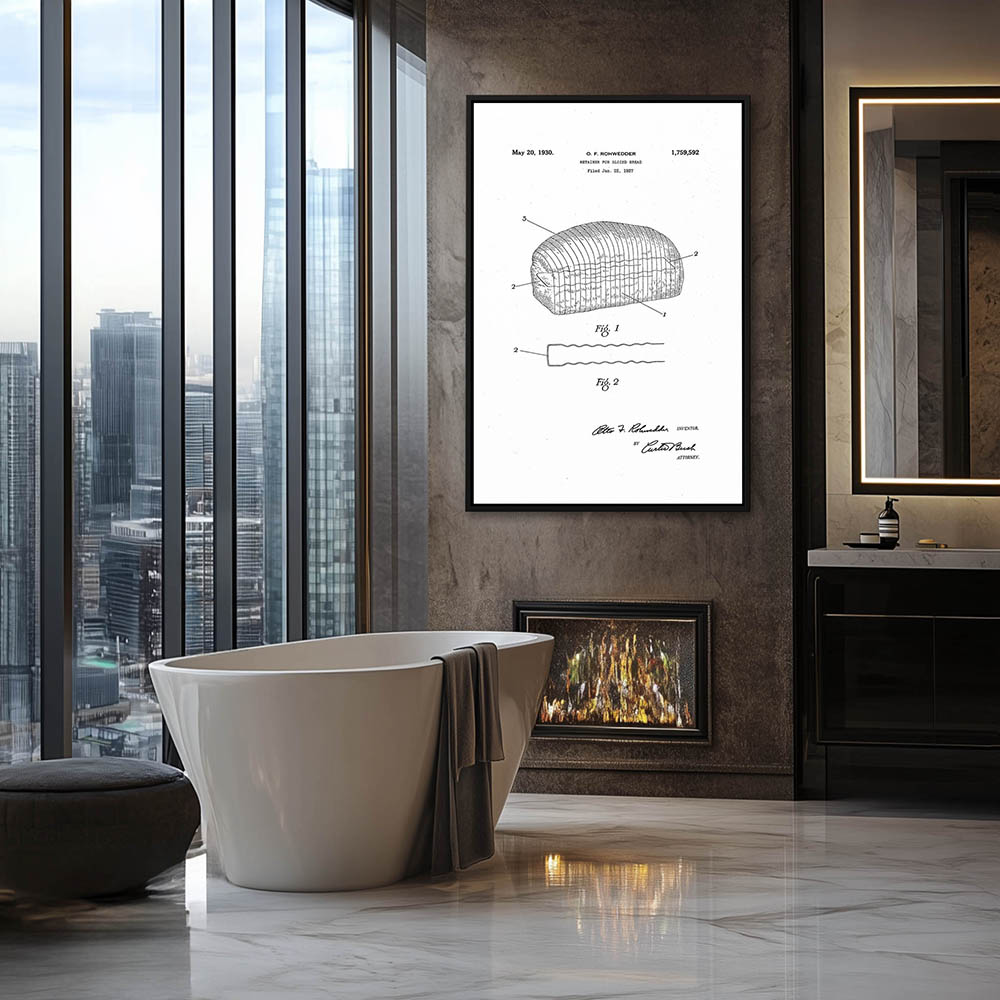 Retainer for sliced Bread – Great Canvas Arts