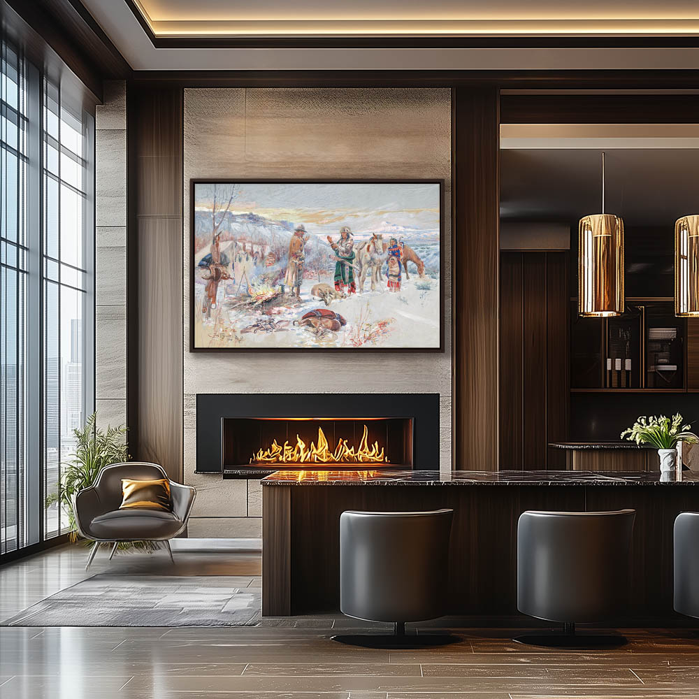 The Wolfer’s Camp – Great Canvas Arts