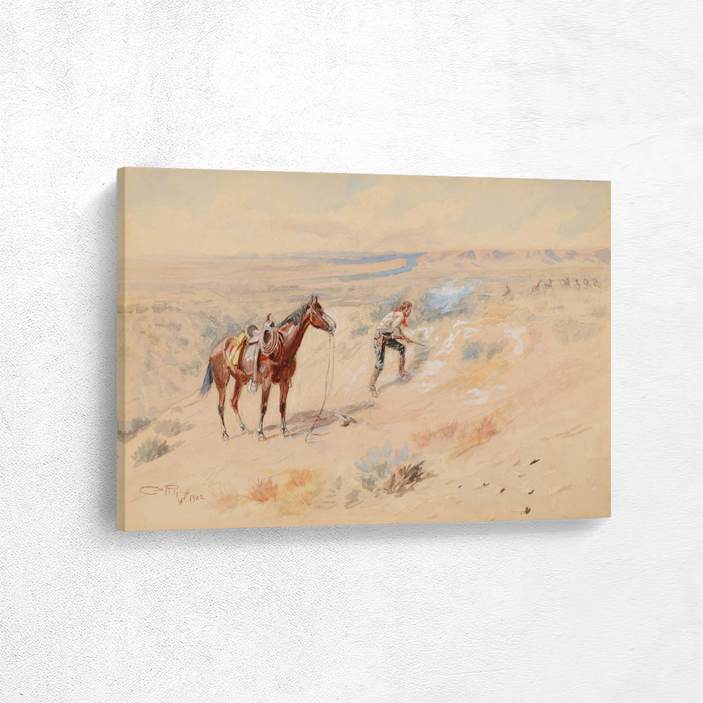 Man Hunting Antelope – Great Canvas Arts