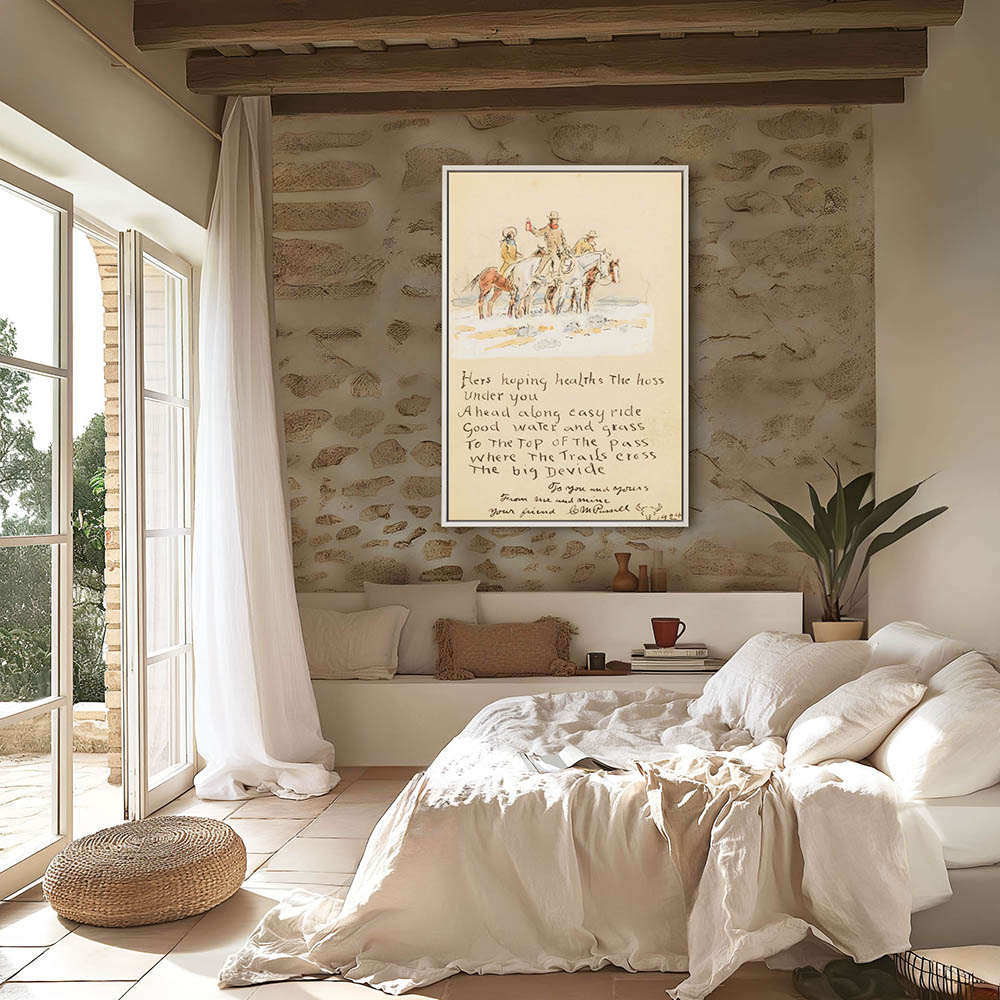 Letter to Frank Kerr illustration – Great Canvas Arts