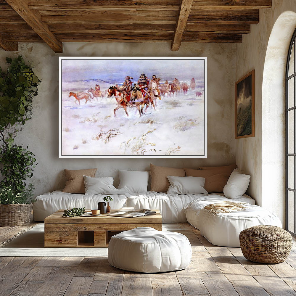 Crees Coming In To Trade – Great Canvas Arts