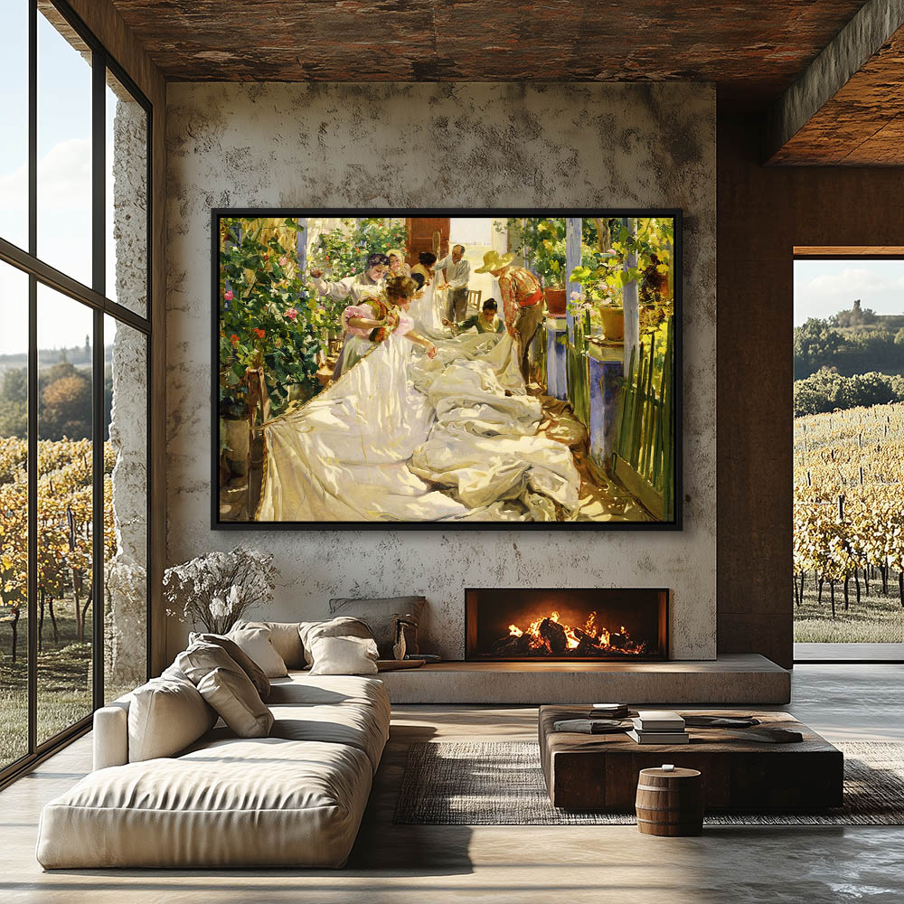 Sewing the Sail – Great Canvas Arts