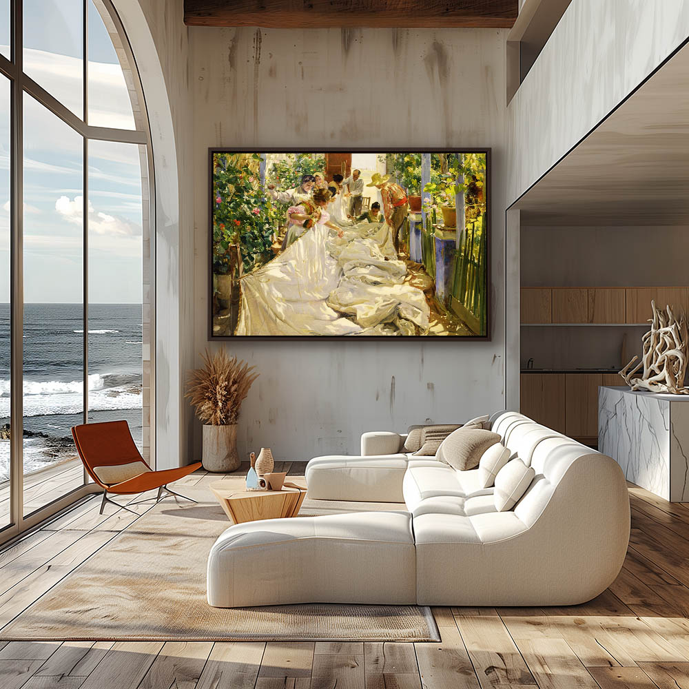 Sewing the Sail – Great Canvas Arts