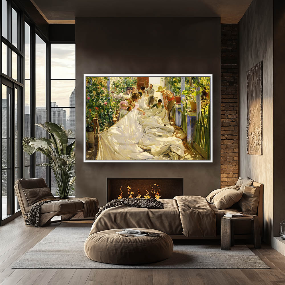 Sewing the Sail – Great Canvas Arts