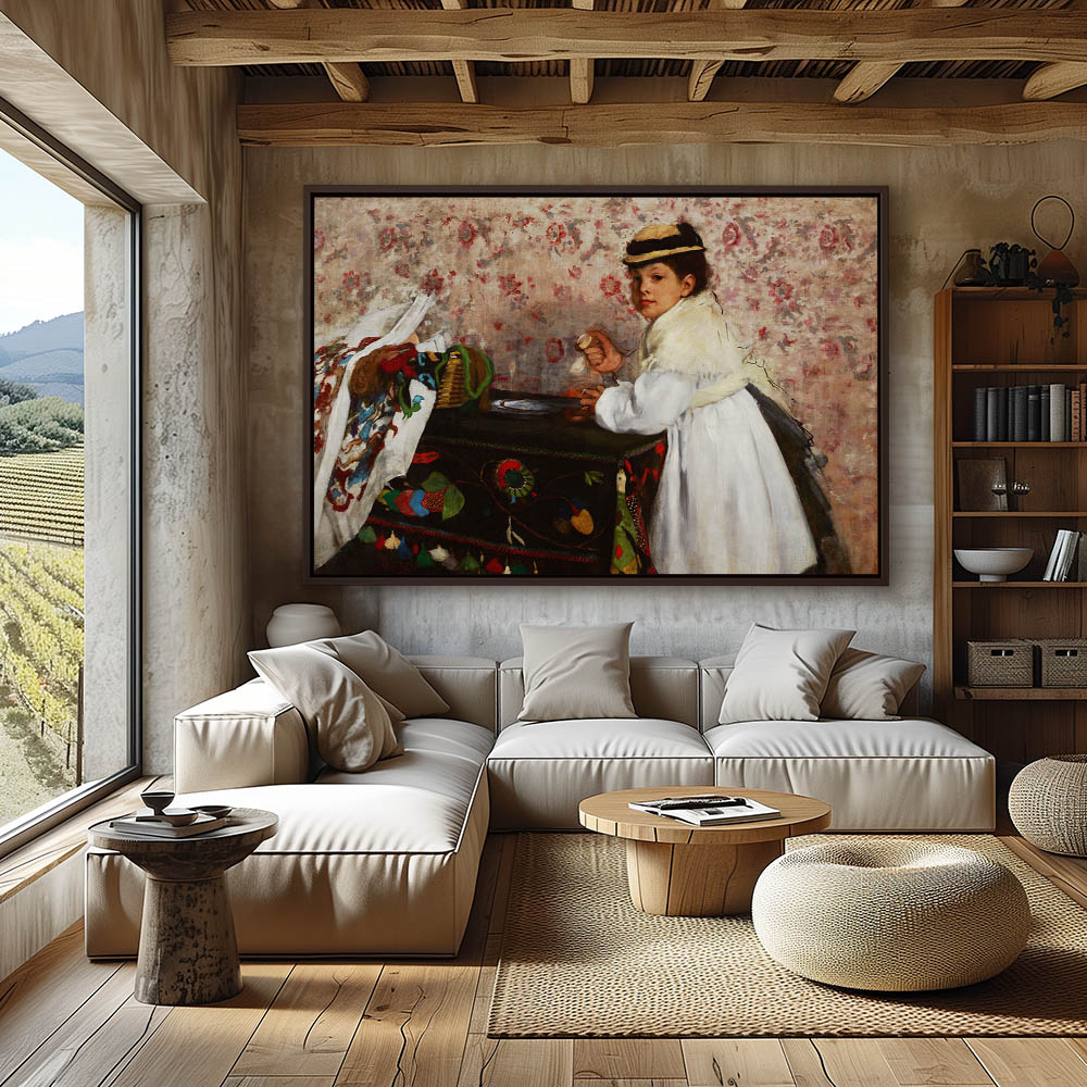 Portrait of Mlle. Hortense Valpinçon – Great Canvas Arts