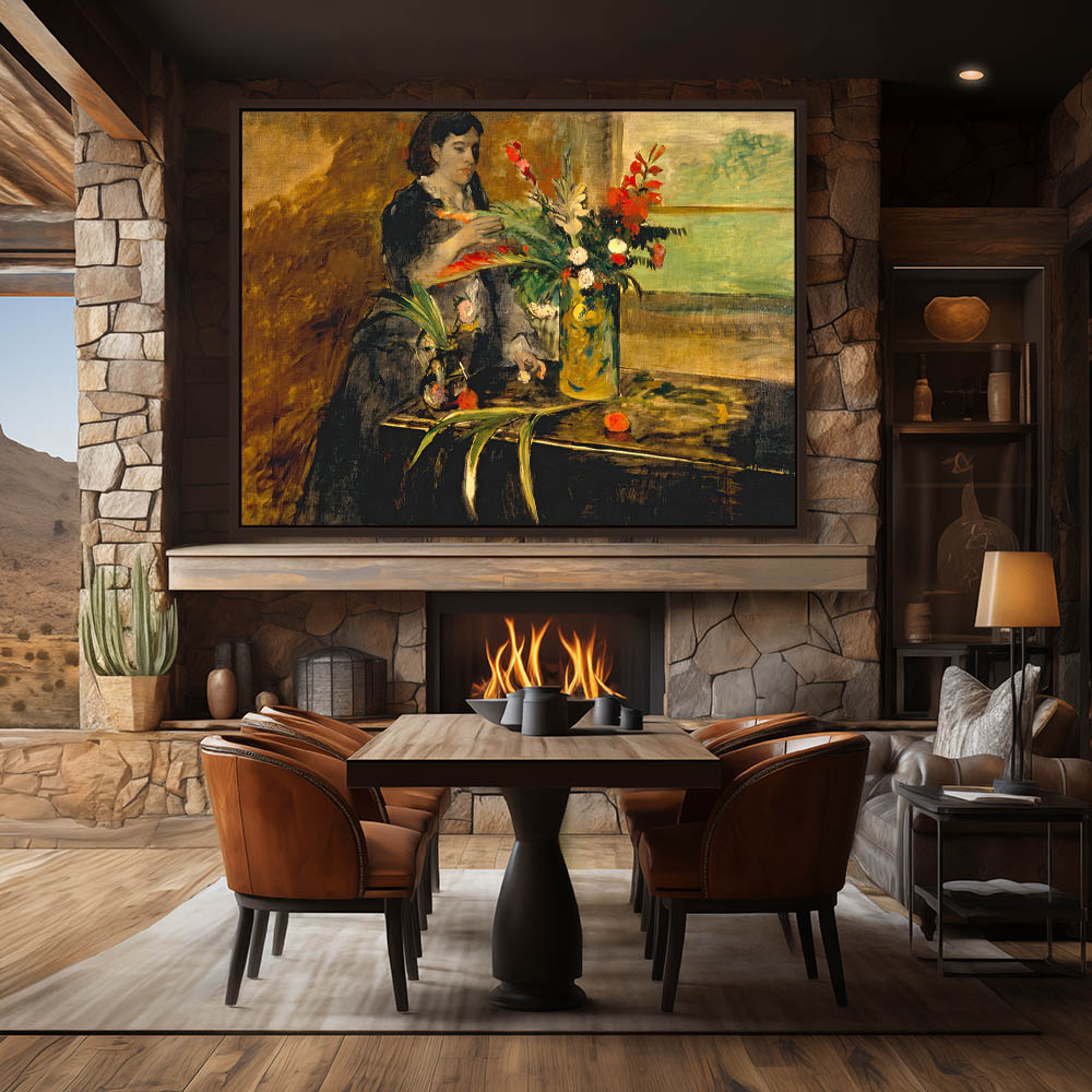 Portrait of Estelle Musson Degas – Great Canvas Arts