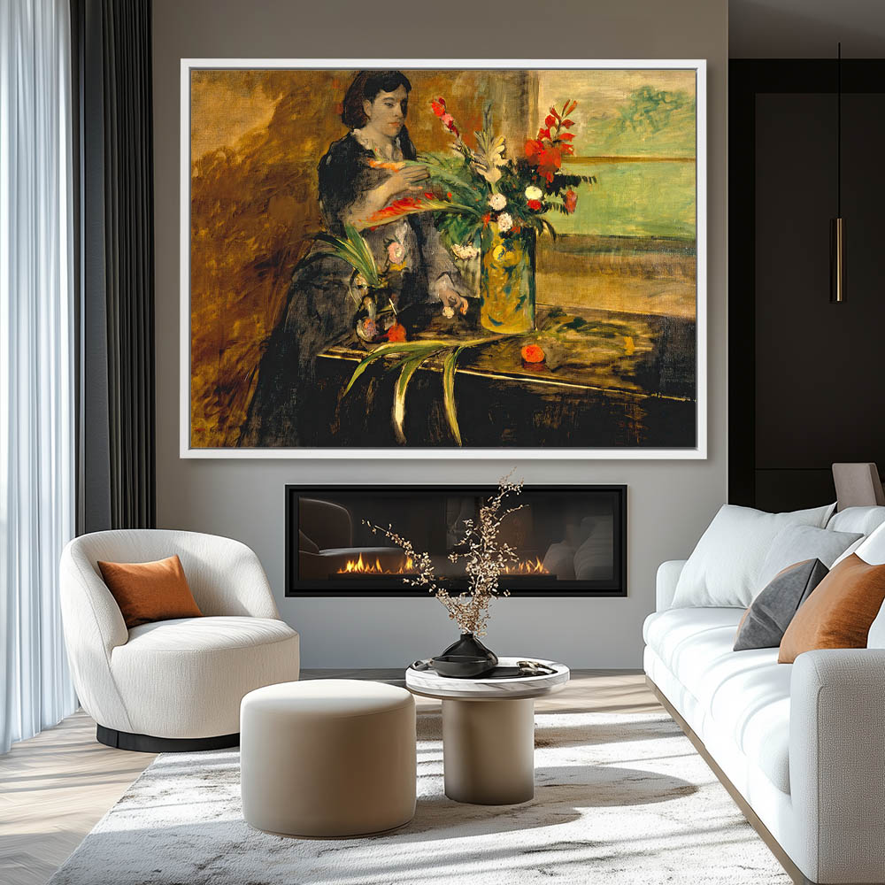 Portrait of Estelle Musson Degas – Great Canvas Arts