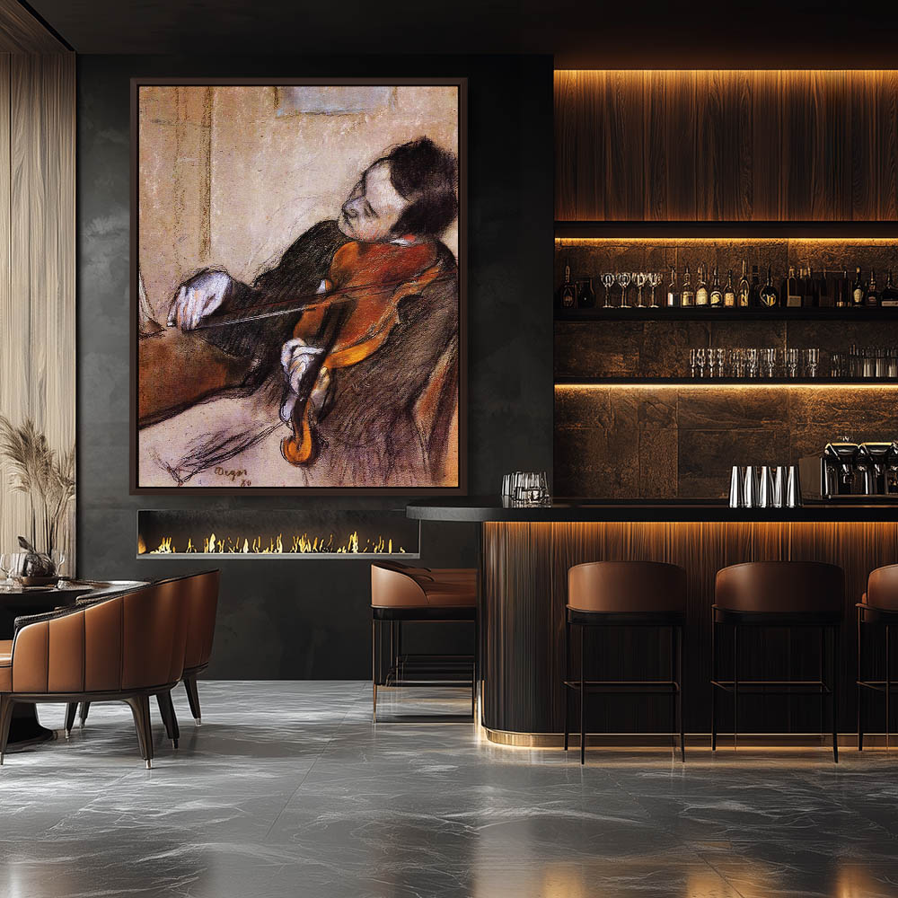 The Violist – Great Canvas Arts