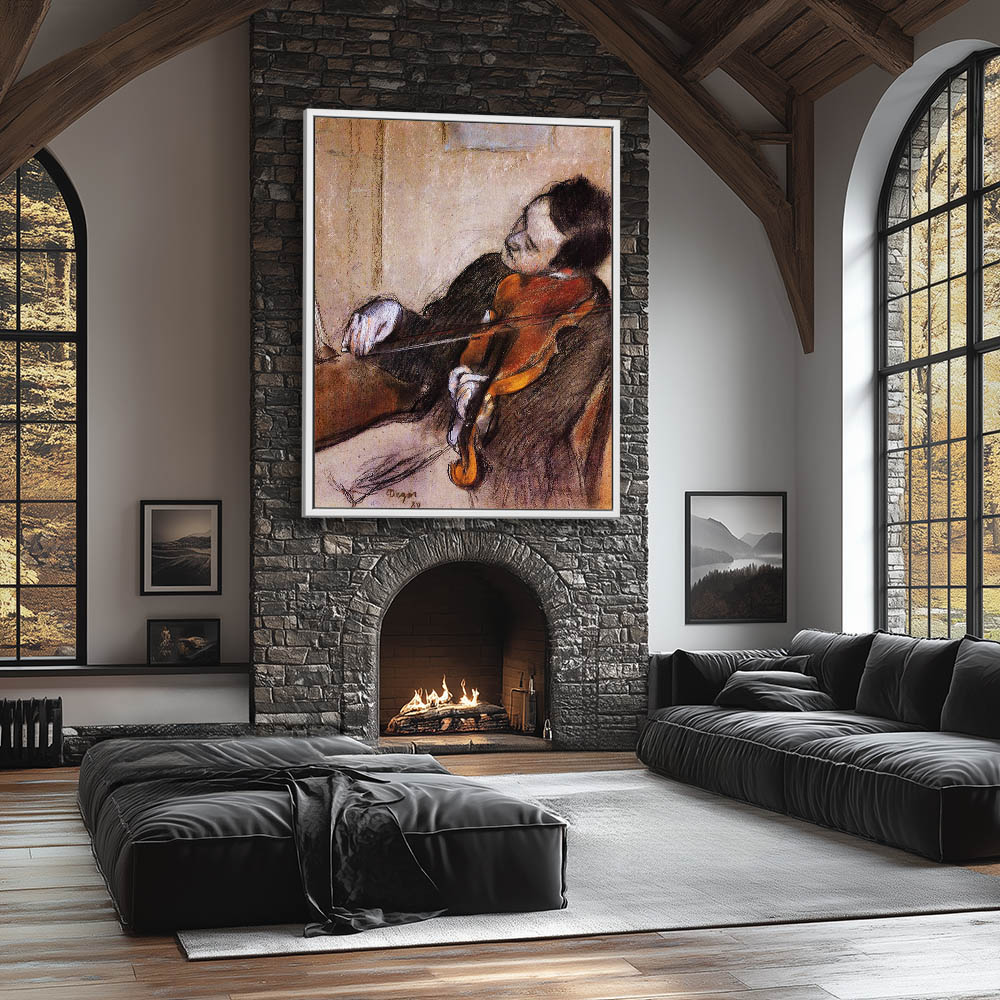 The Violist – Great Canvas Arts