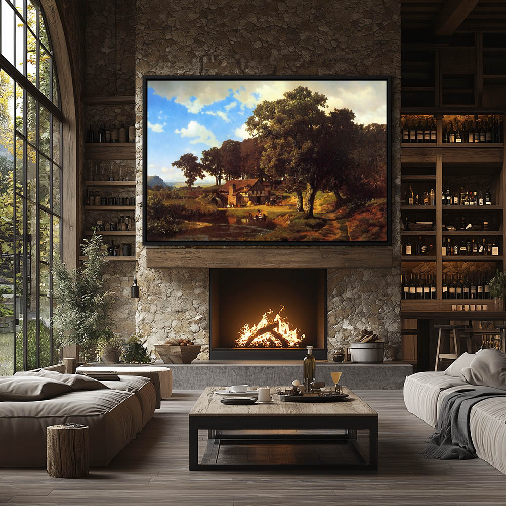 A Rustic Mill – Great Canvas Arts