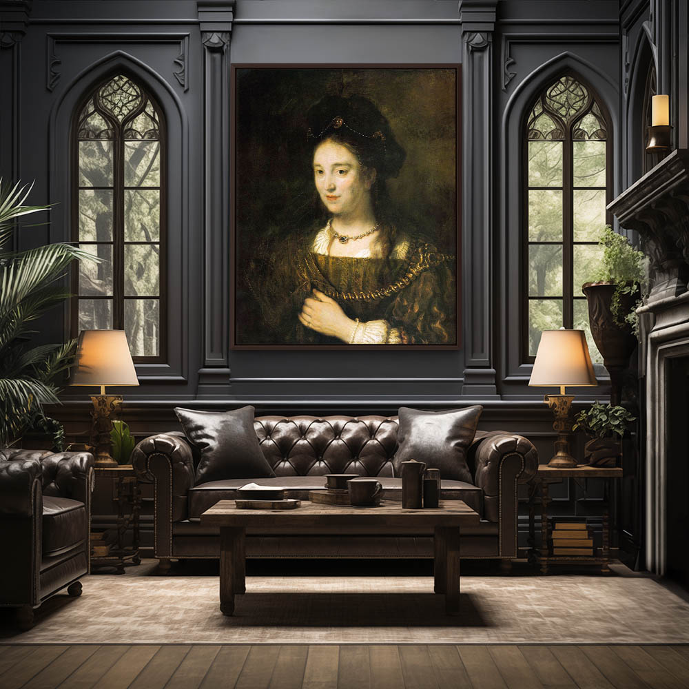 Saskia the Artist Wife – Great Canvas Arts