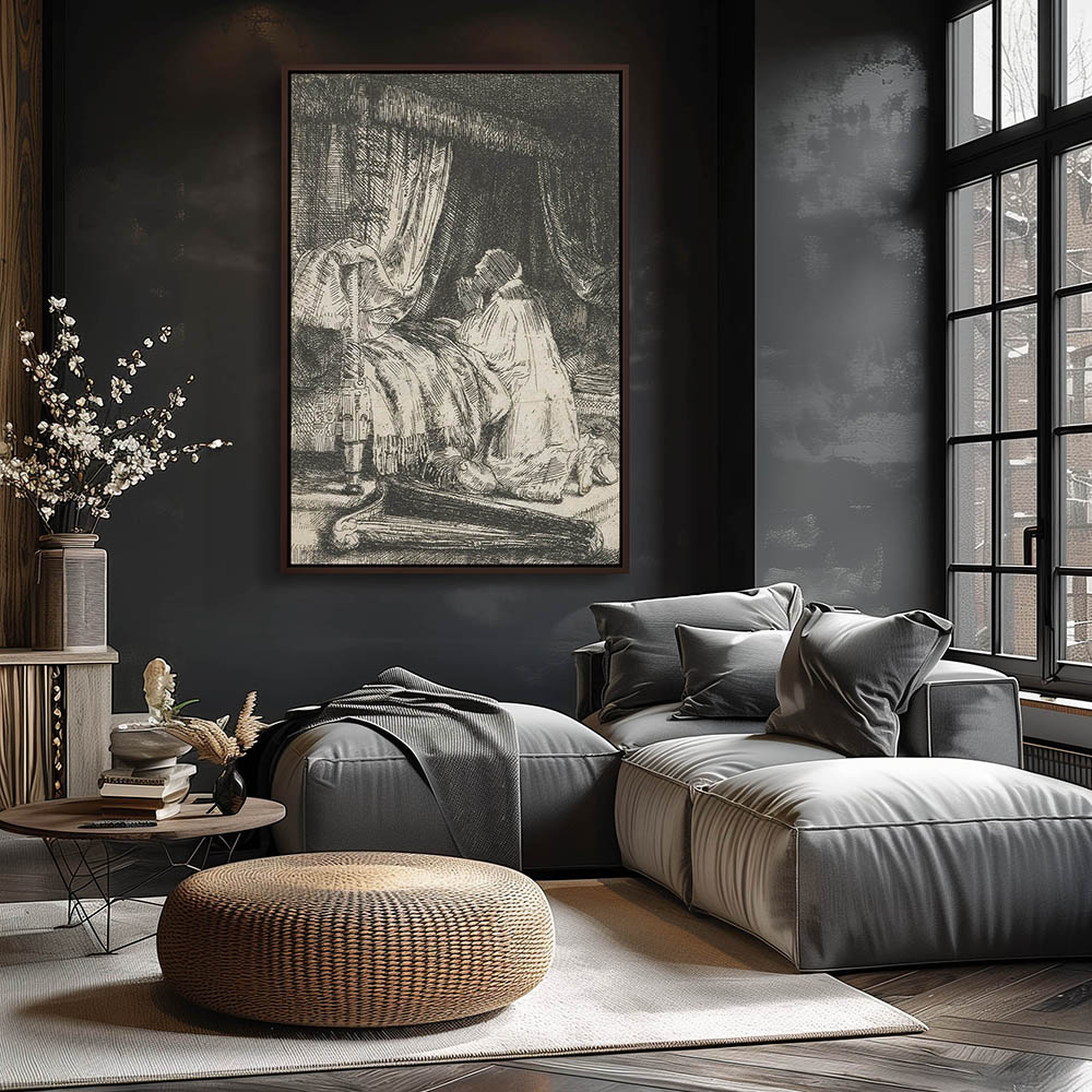 King David at Prayer – Great Canvas Arts