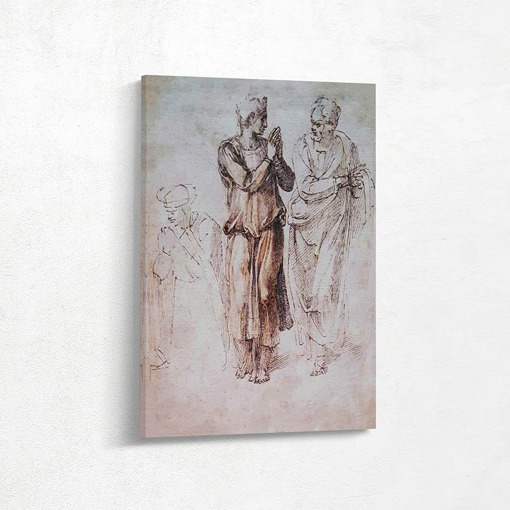 Three Draped Figures – Great Canvas Arts