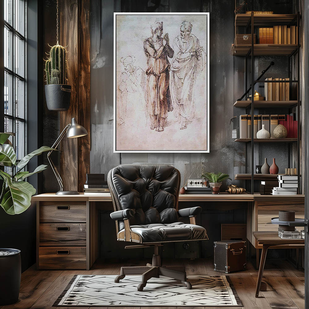 Three Draped Figures – Great Canvas Arts