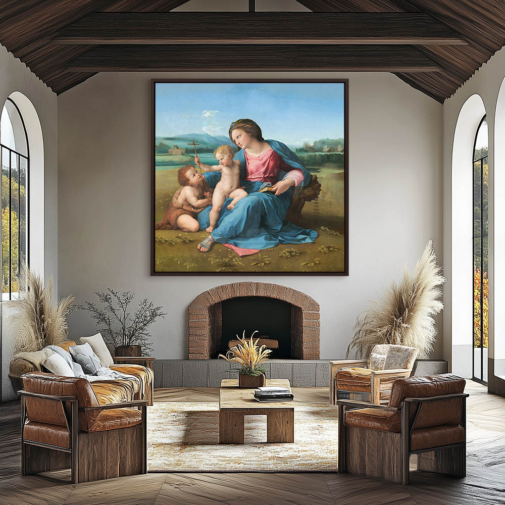 The Alba Madonna – Great Canvas Arts