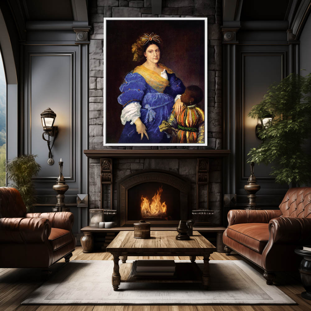 Portrait of Laura de Dianti – Great Canvas Arts