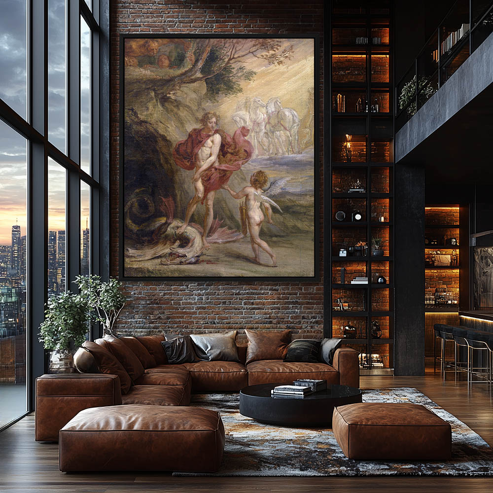 Apollo and Python – Great Canvas Arts