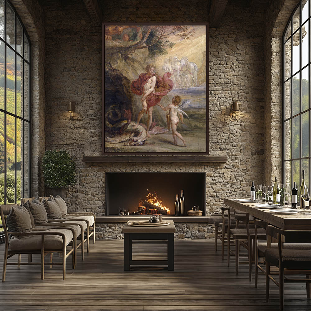 Apollo and Python – Great Canvas Arts