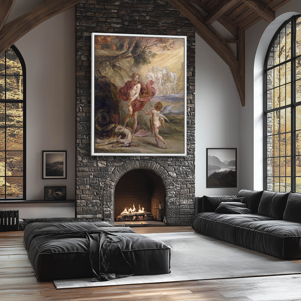 Apollo and Python – Great Canvas Arts