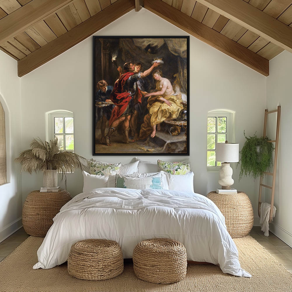 Alexander the Great Crowning Roxana – Great Canvas Arts