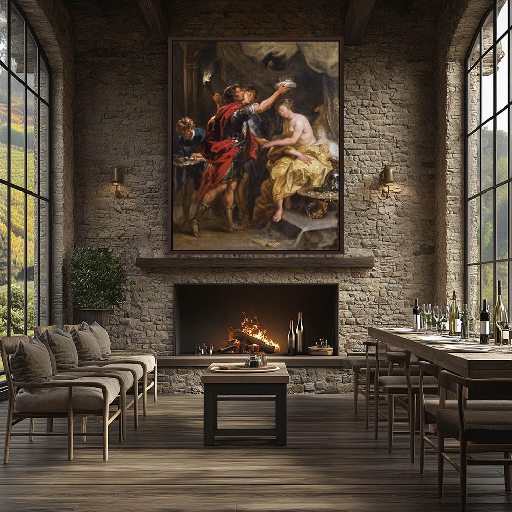 Alexander the Great Crowning Roxana – Great Canvas Arts