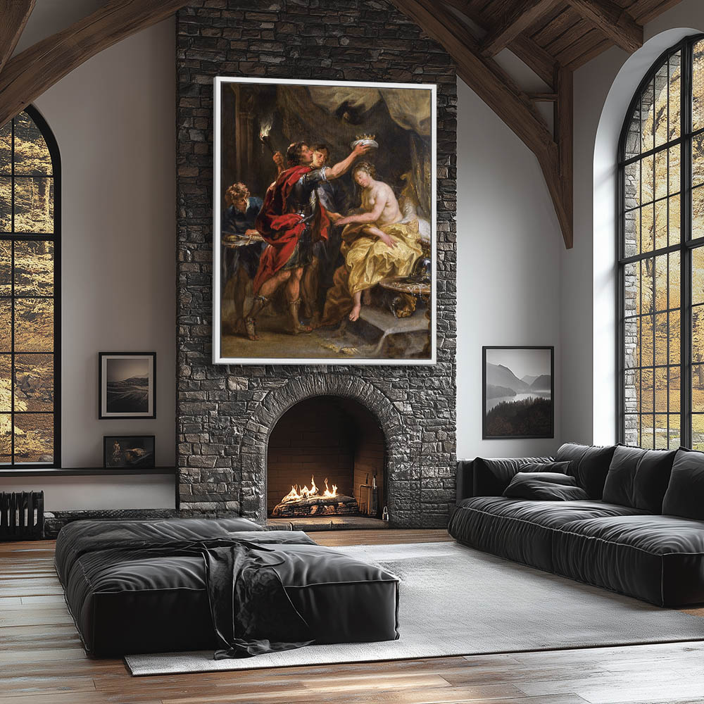 Alexander the Great Crowning Roxana – Great Canvas Arts