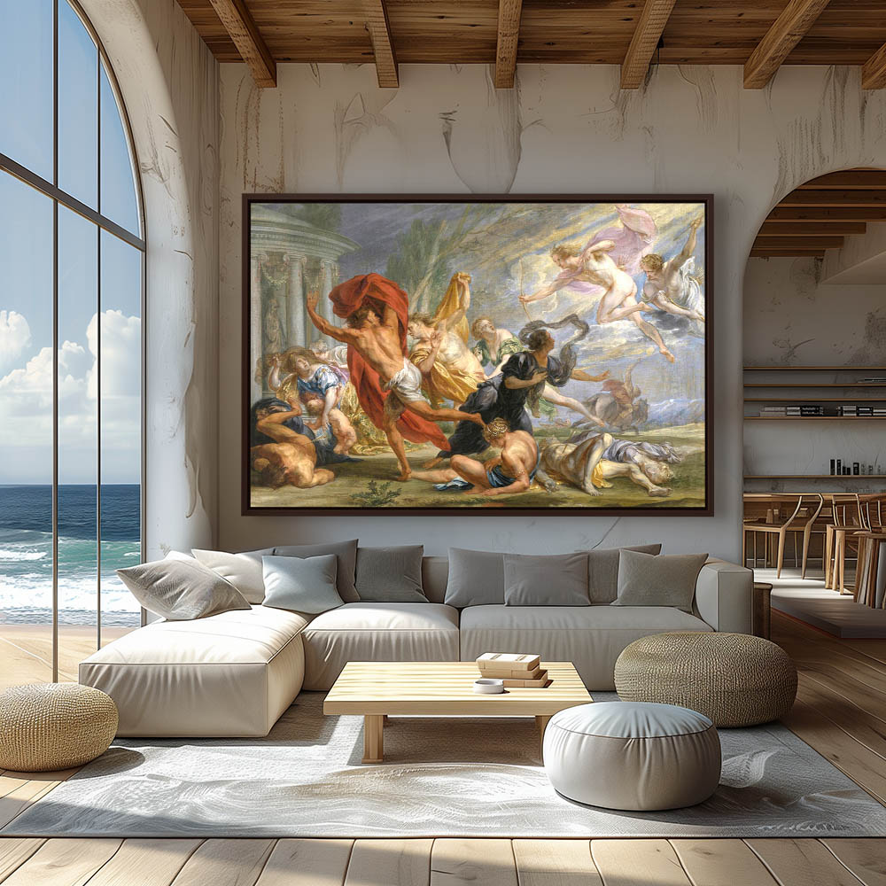 Apollo and Diana Kill the Children of Niobe – Great Canvas Arts