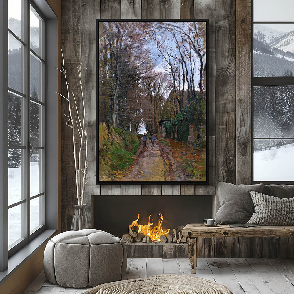 Lane in Normandy – Great Canvas Arts
