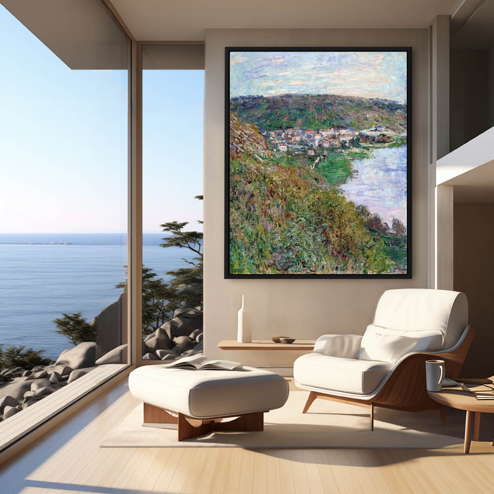 View over Vetheuil – Great Canvas Arts