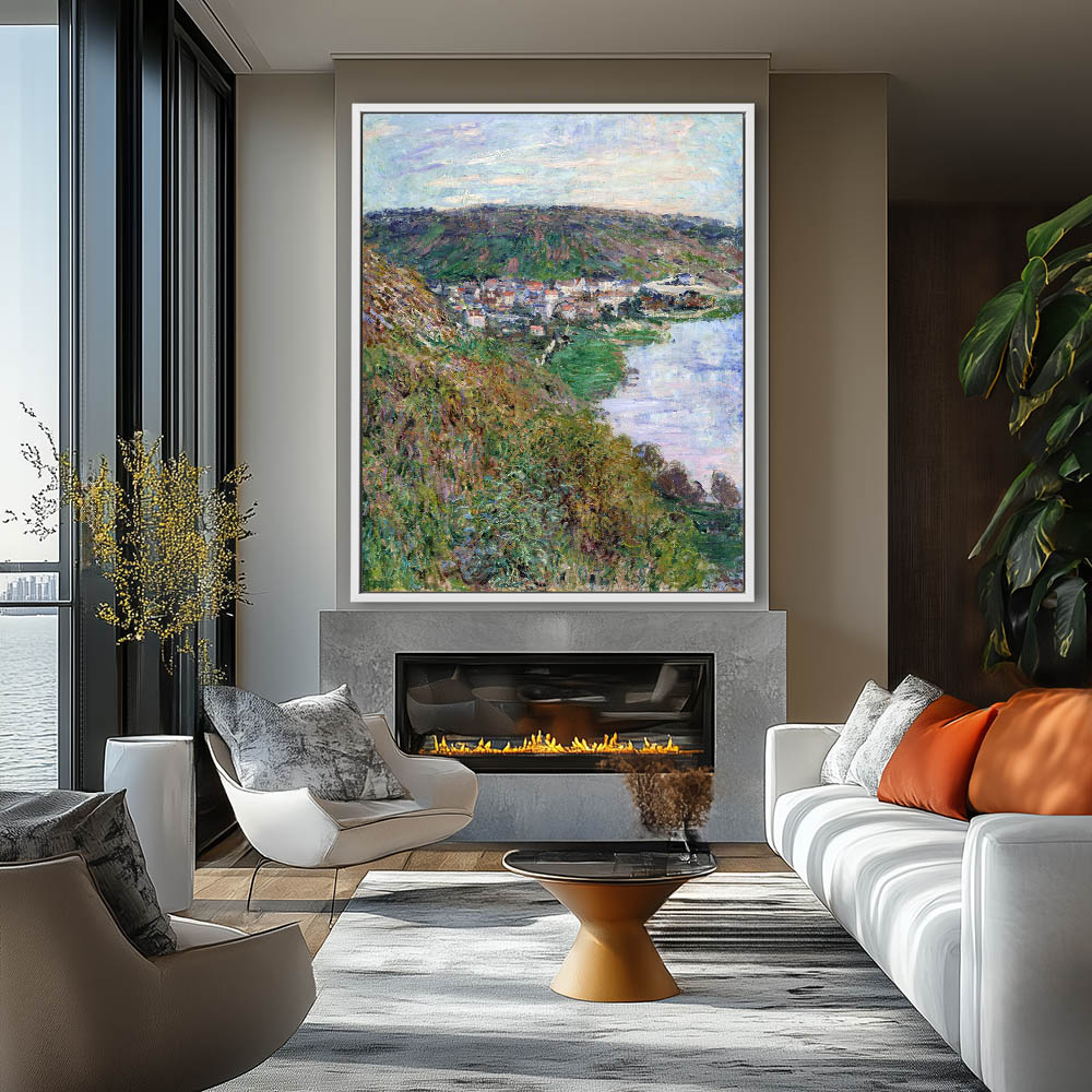 View over Vetheuil – Great Canvas Arts