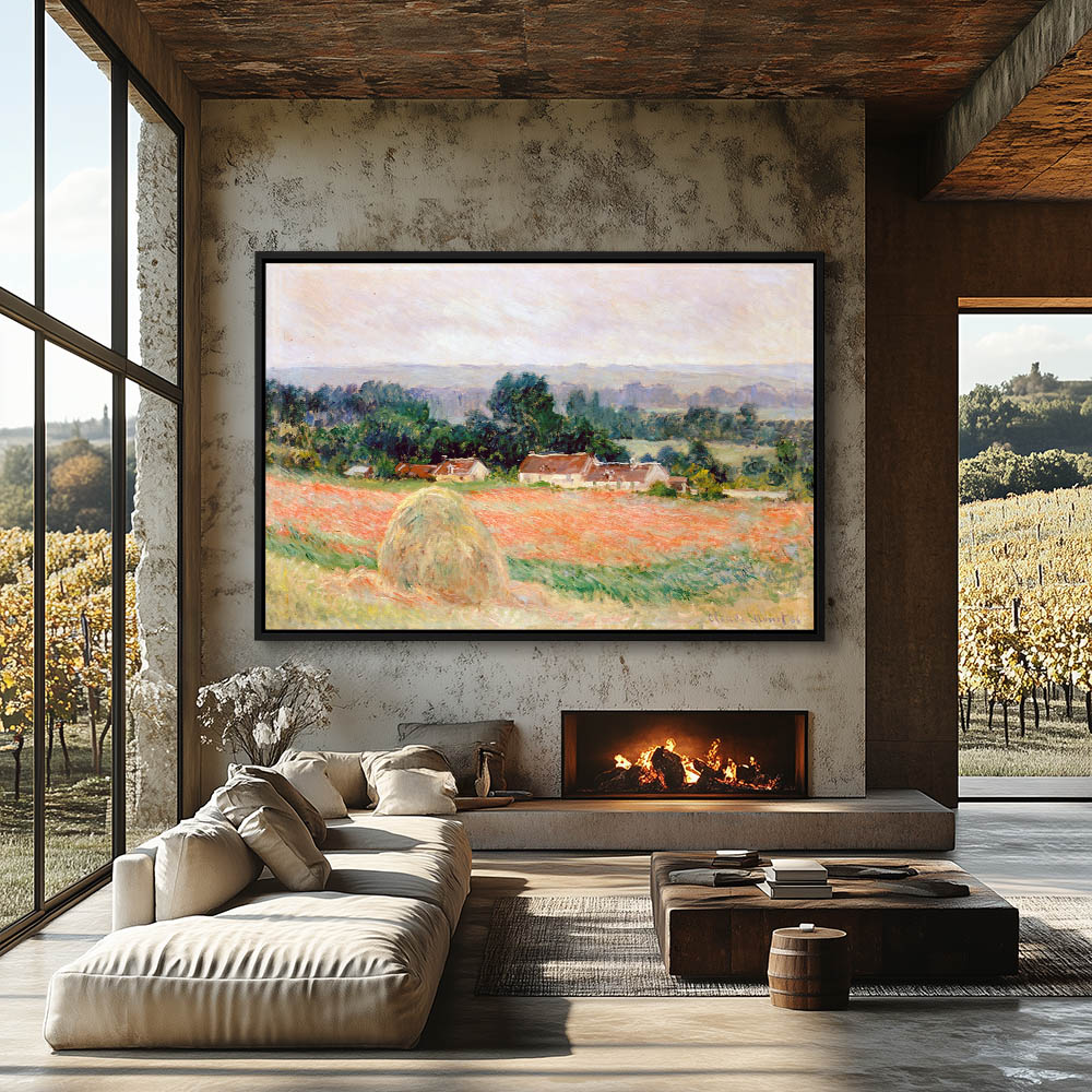 Haystack at Giverny – Great Canvas Arts